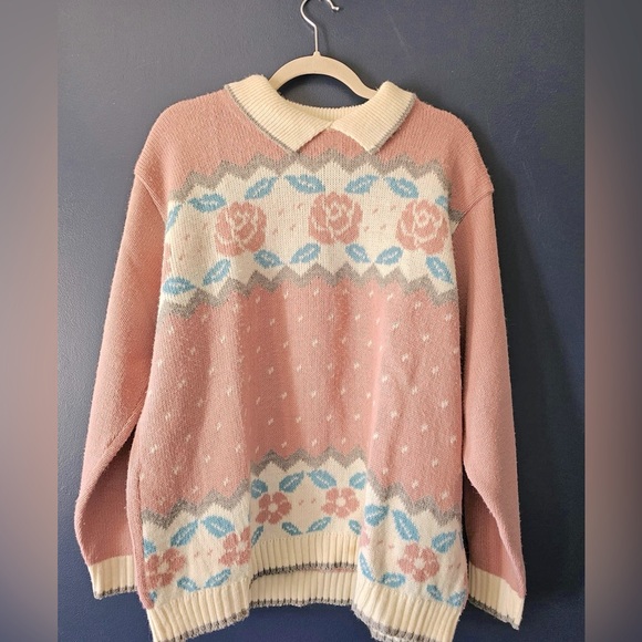 Sweaters | Vintage Knit Sweater | Poshmark